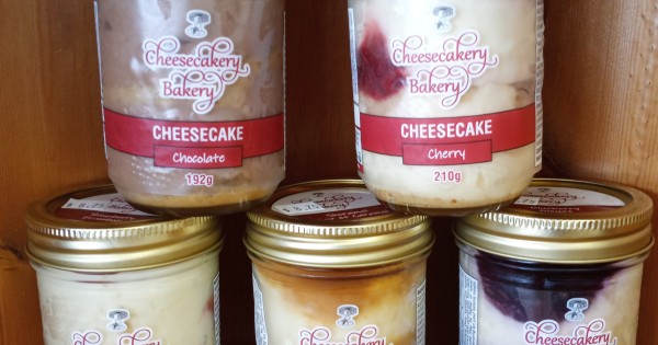 Cheesecake in a Jar - Raspberry