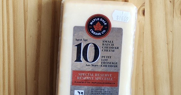Cheese - Mapledale - 10 year Reserve